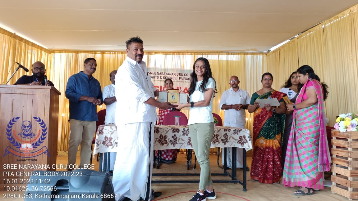 Meritorious Day – Sree Narayana Guru College of Arts & Science, Paingottoor